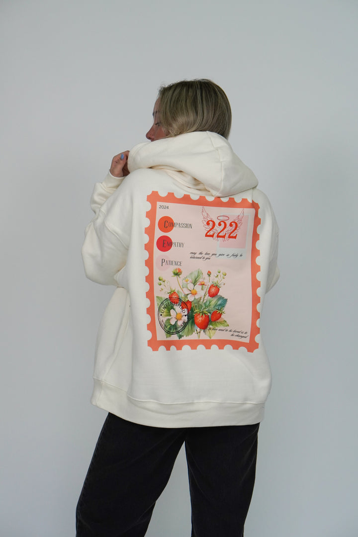 Mariposa LOVE Stamp Hoodie – Unfinished Apparel